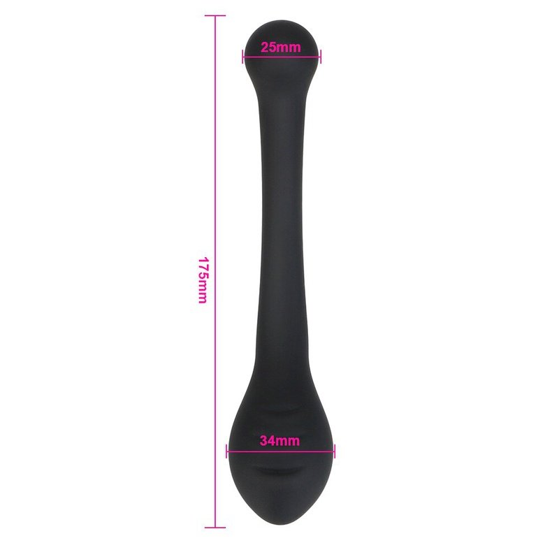 Gode en silicone DOUBLE BALL | Plug Avenue