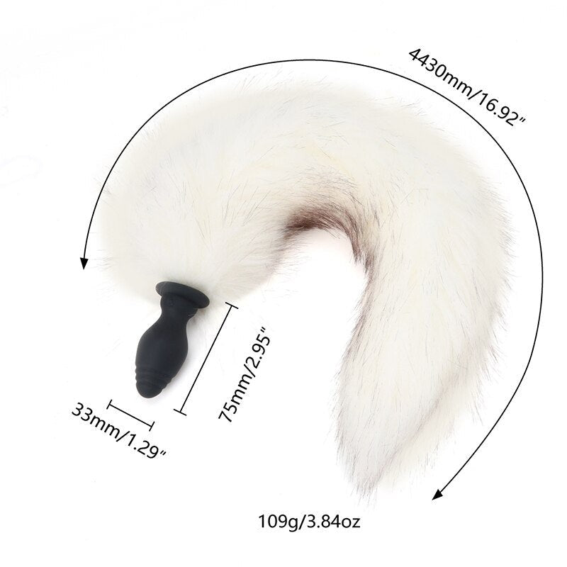 Plug queue de renard vibrant | Plug Avenue